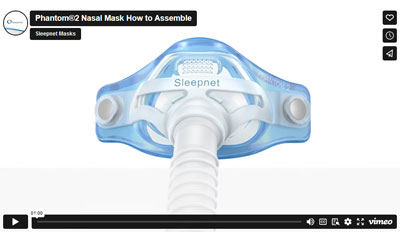 Phantom®2 Nasal Mask Video - Sleepnet Corporation