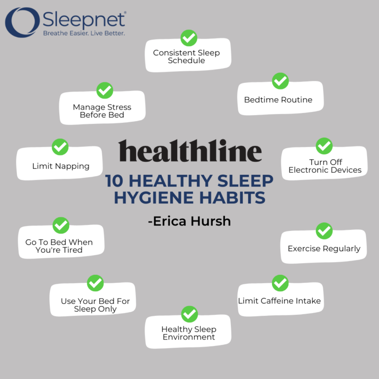10 Healthy Sleep Hygiene Habits - Sleepnet Corporation